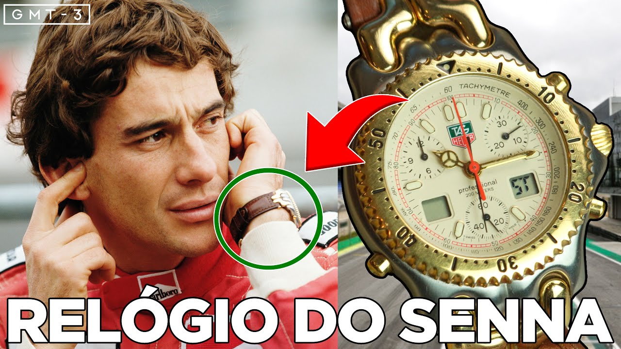 O Relógio do Ayrton Senna - TAG Heuer S/el Chronograph - YouTube