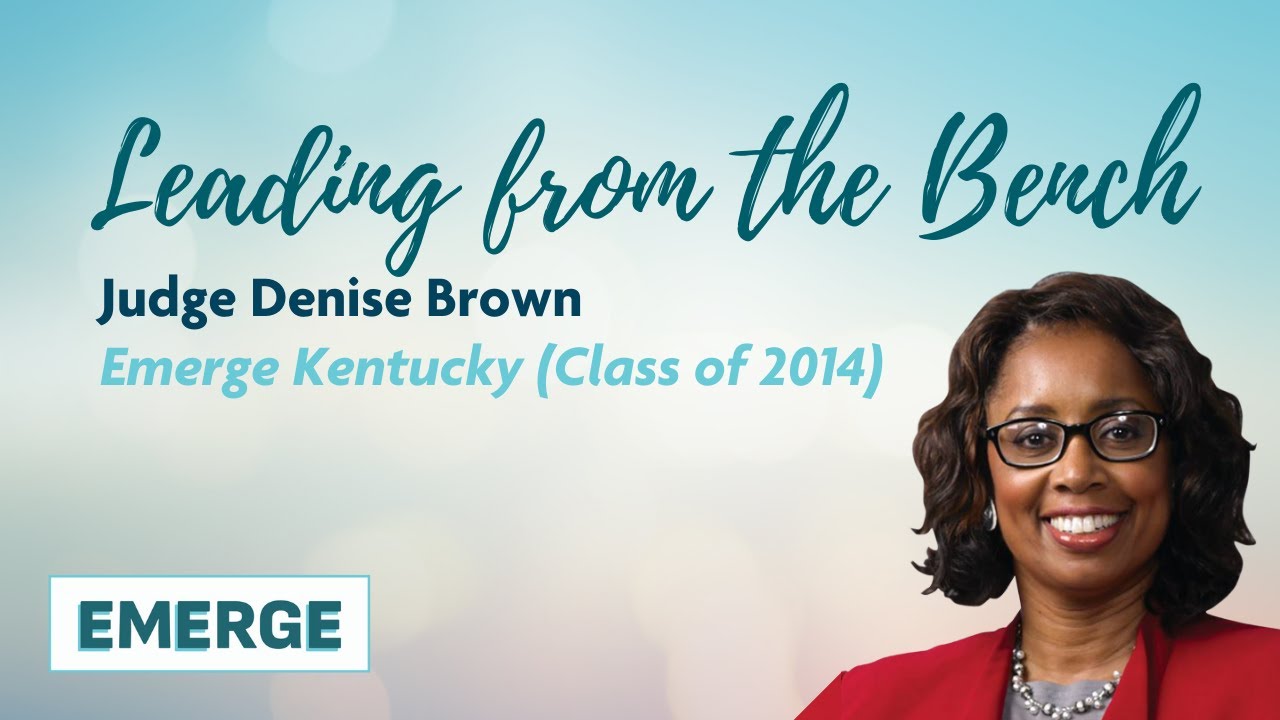 Judge Denise Brown - Leading from the Bench - YouTube