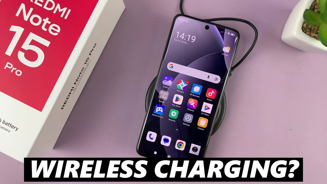 Does Redmi Note 15 Pro Support Wireless Charging? - YouTube