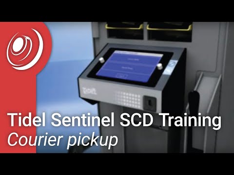 Tidel Sentinel SCD Training - Courier pickup - YouTube