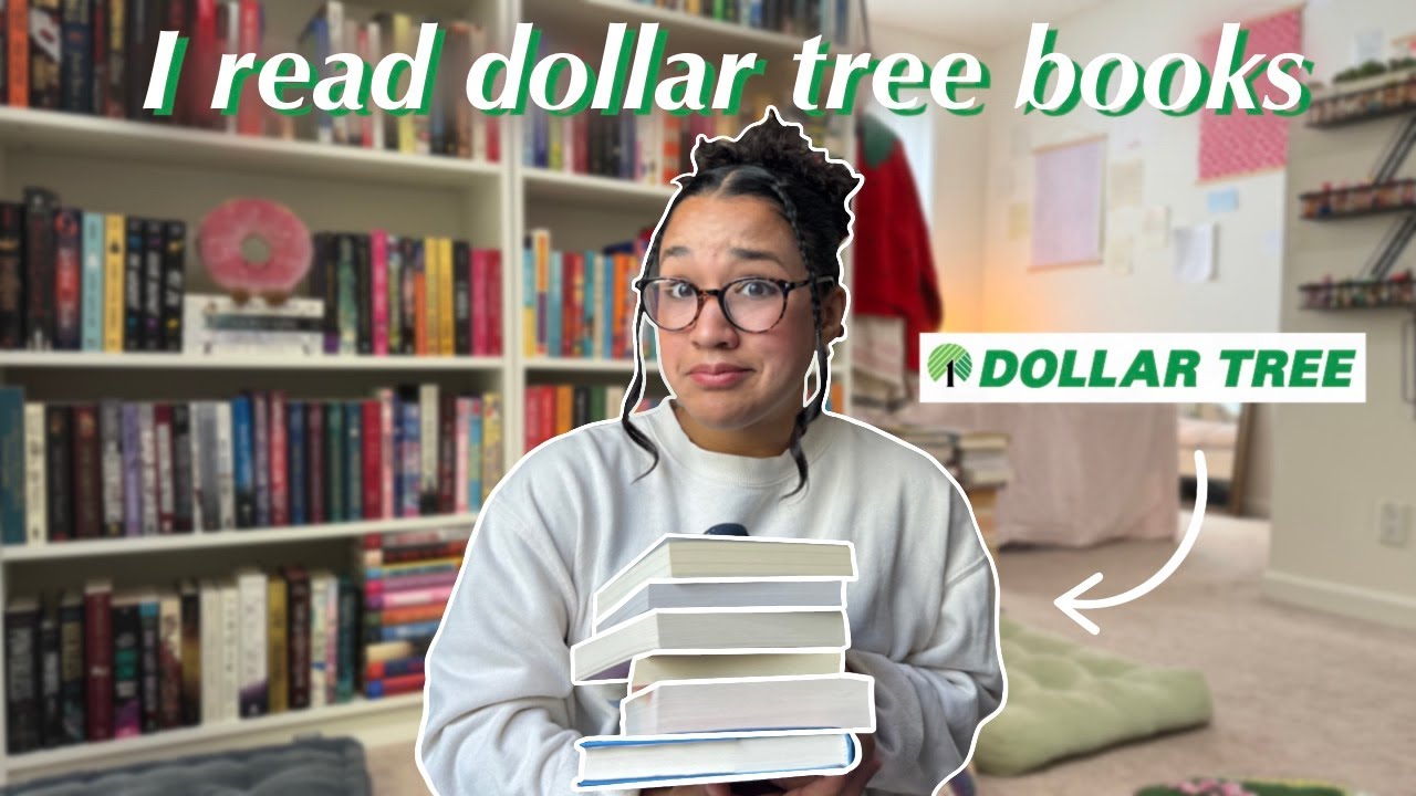 Reading Dollar Tree books for a week📚＄🌳 *reading vlog* - YouTube