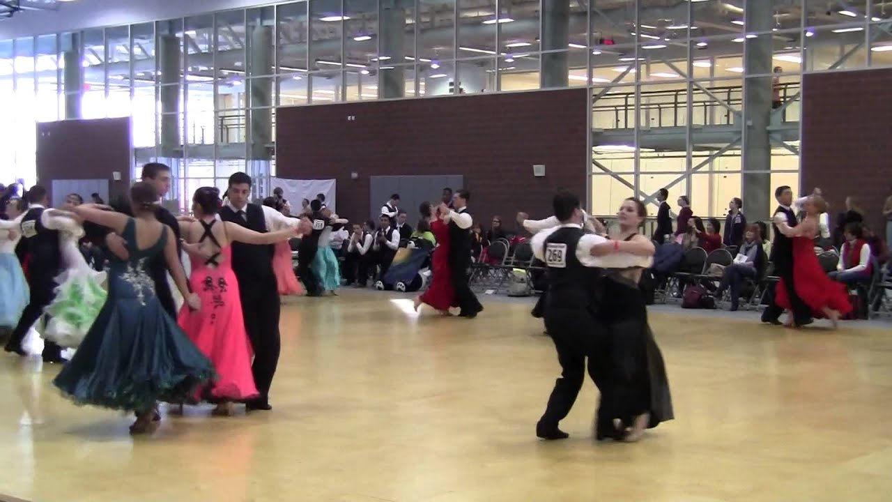 OSU Dancesport Classic 2014 Silver Standard Quickstep Semi-Final - YouTube