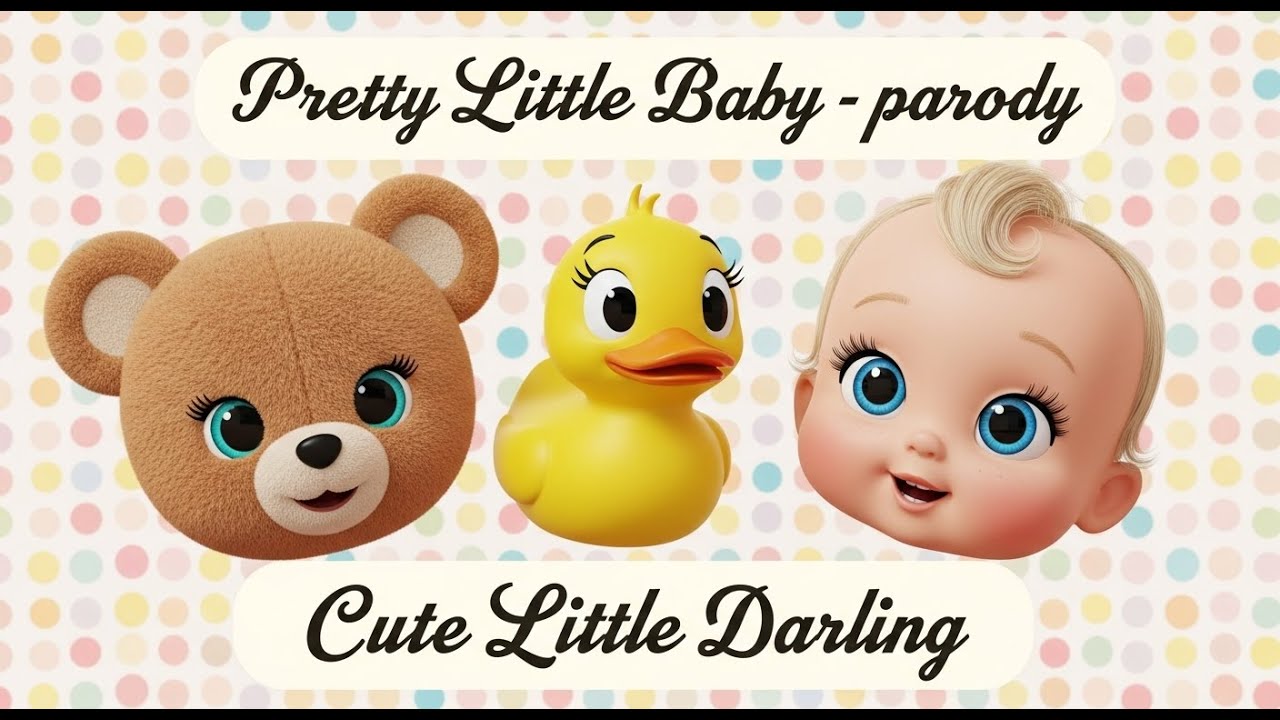Cute Little Darling (Official Parody of "Pretty Little Baby") 𖦹˖˙🧸👶🏻 ...