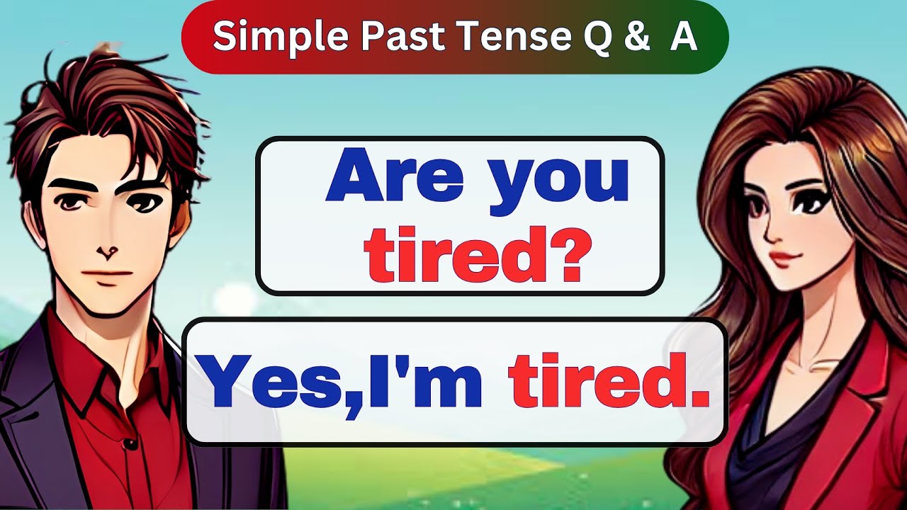 English Speaking Practice | Simple Past Tense Practice | English ...