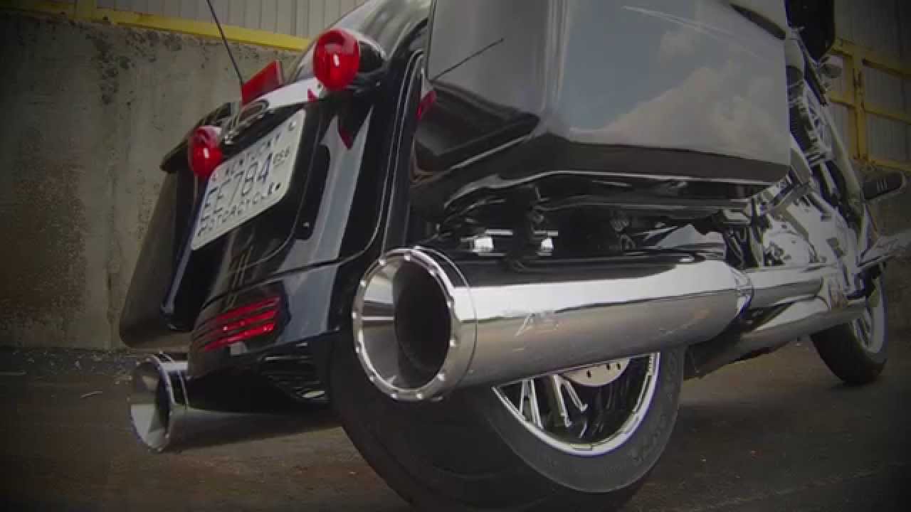 RCX Exhaust 4.5" Slip-on Mufflers - YouTube