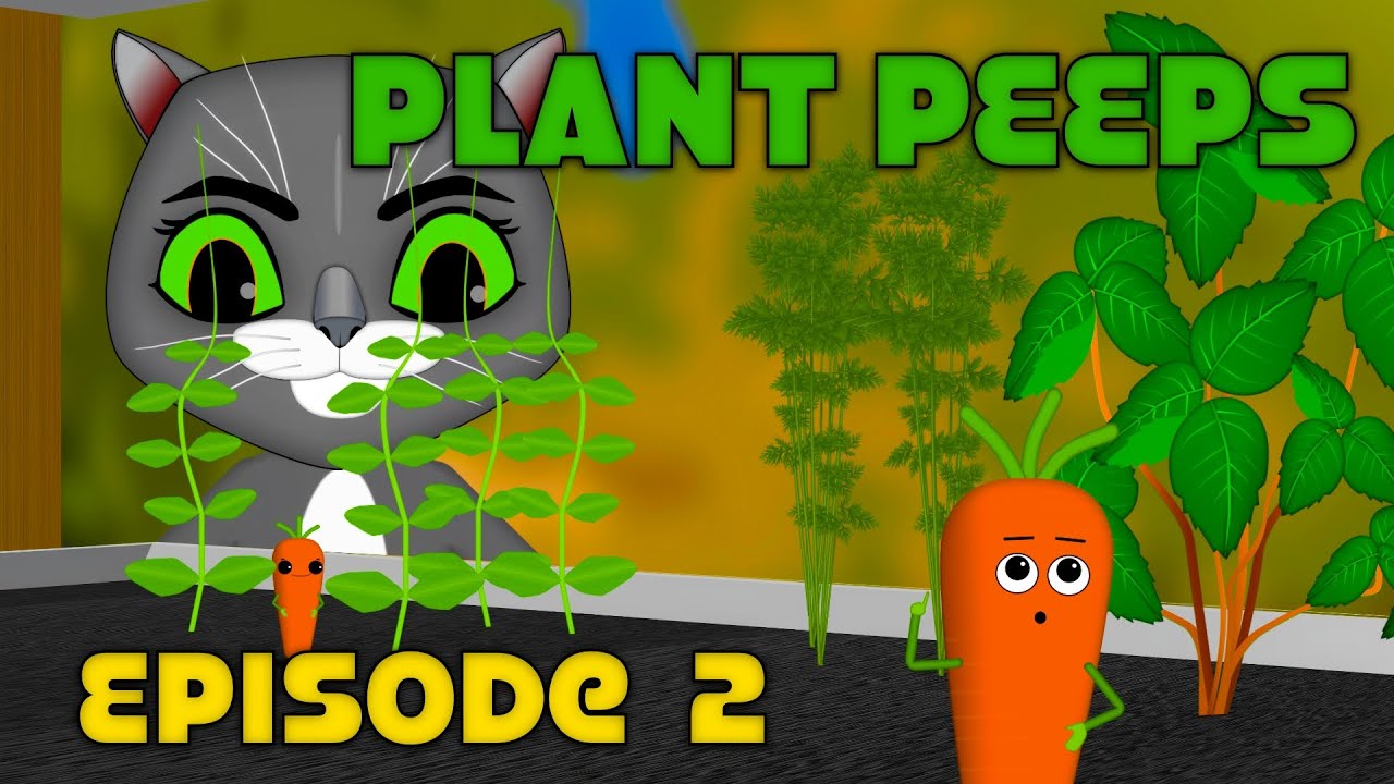 Plant Peeps vs Paws - Full Episode 2 Cartoon Series - YouTube
