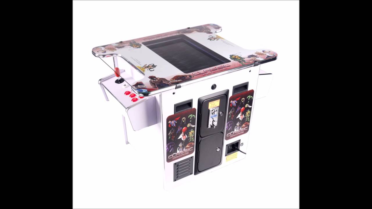 White Arcade Machine - YouTube