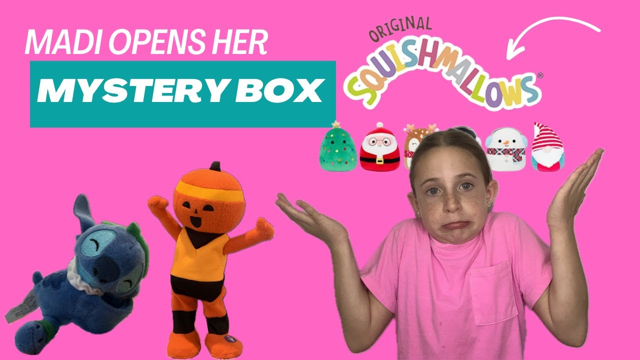Madi opens her mystery box! - YouTube