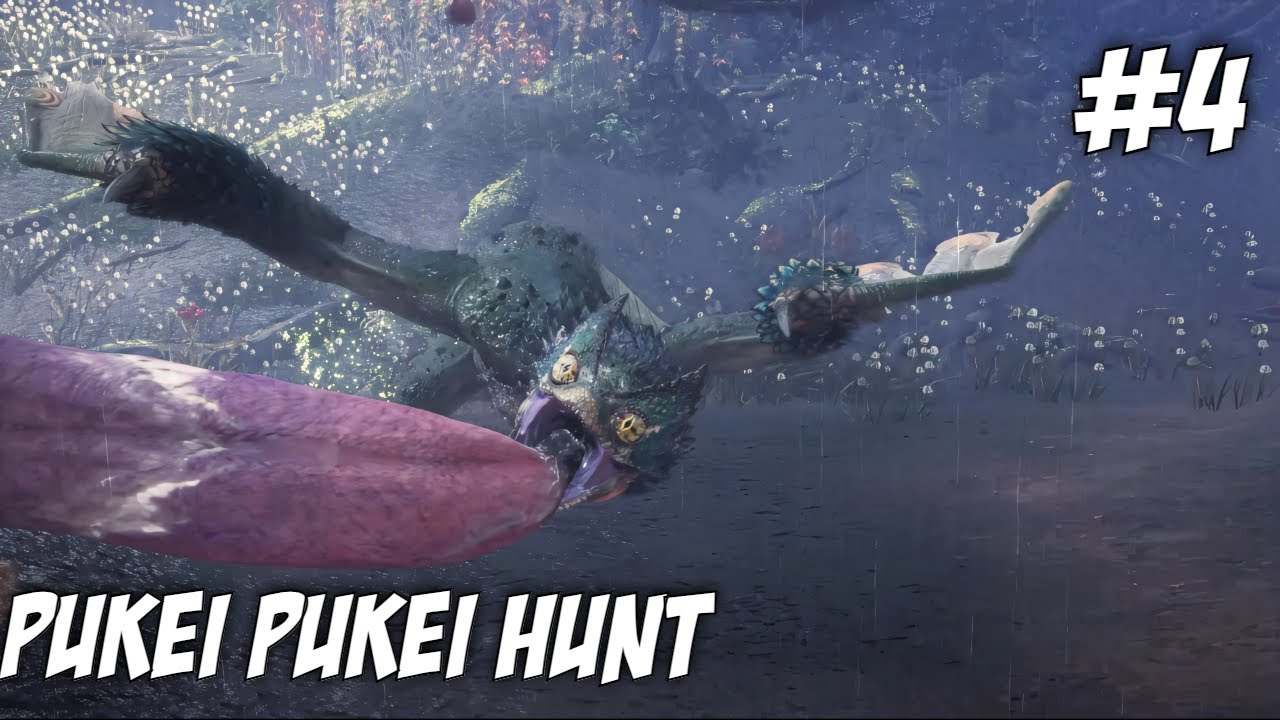 Pukei Pukei Hunt | Monster Hunter World | Part 4 - YouTube