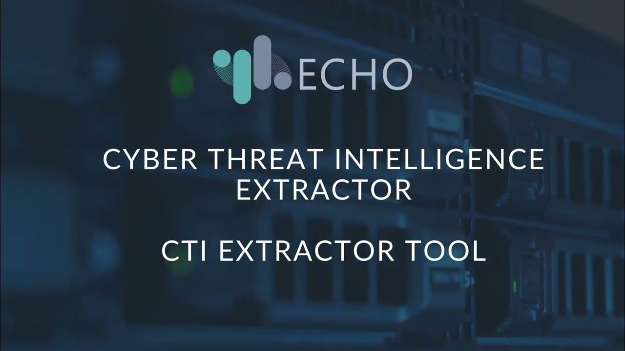 CTI (Cyber Threat Intelligence) Extractor tool prototype demonstration ...