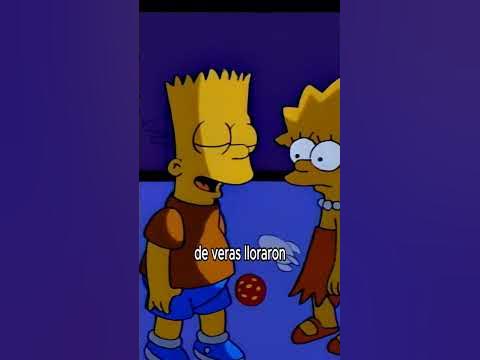 Los Simpson bart y lisa 😭😭 #simpsons - YouTube