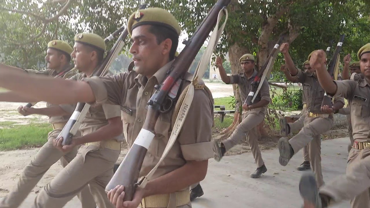 Up Police training 2020, 28th bn ETAWAH - YouTube