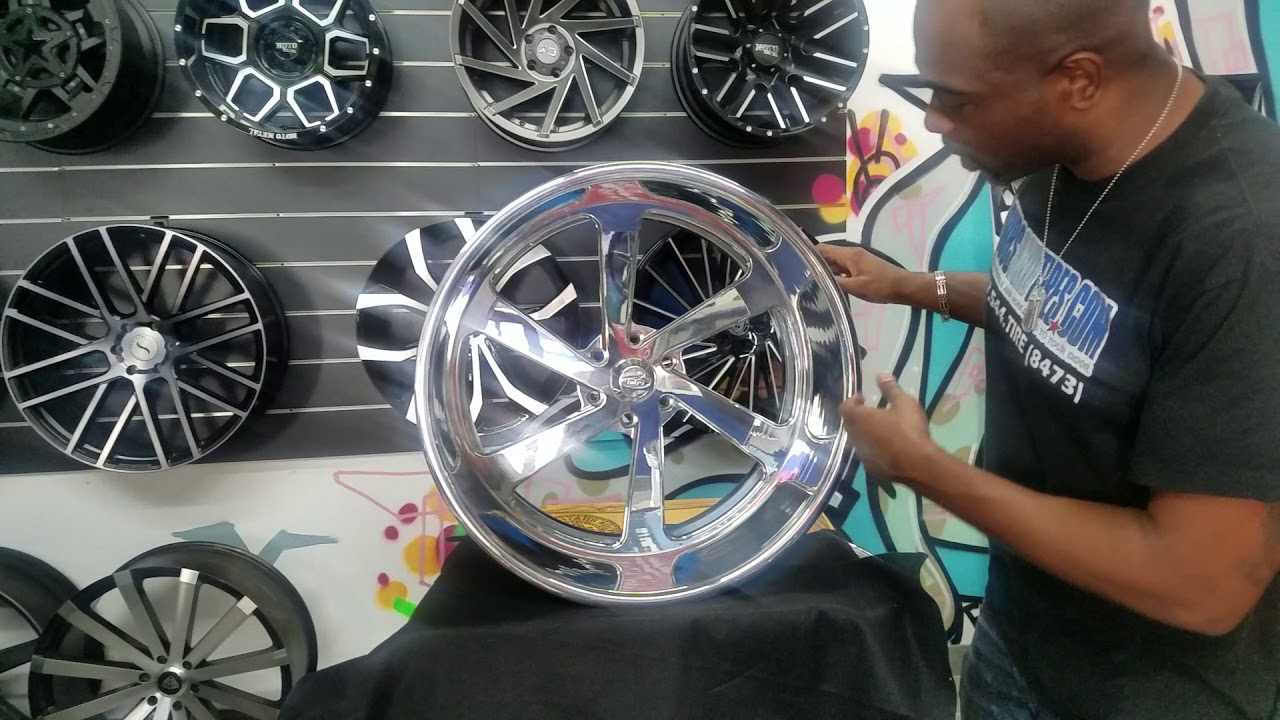 DUBSandTIRES.com 24 Inch 24x15 Intro XLR Twisted Billet Wheels Donks ...