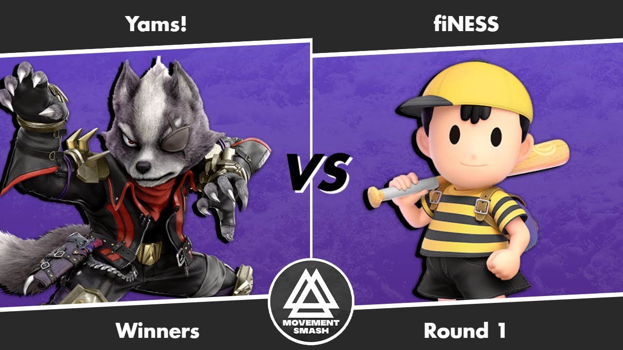 Movement Smash # 228: Yams! (Wolf) vs fiNESS (Ness) - YouTube