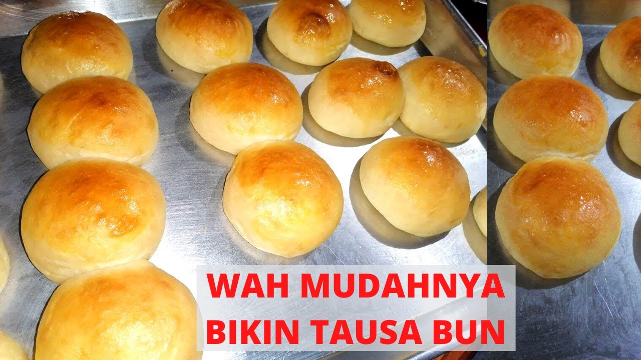RESIPI ROTI BUN MANIS INTI TAUSA BUN | BREAD BLACK BEAN RECIPE - YouTube