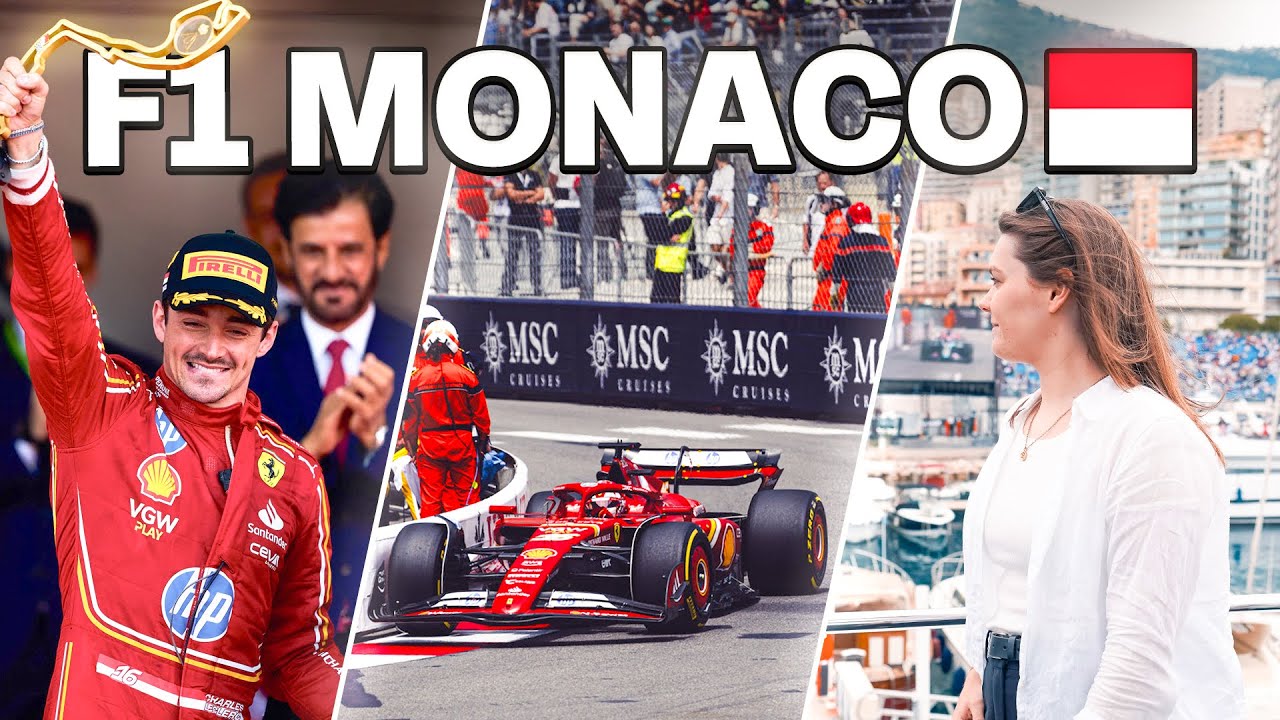 Formula 1 Monaco Grand Prix on a Yacht! 🇲🇨 - YouTube