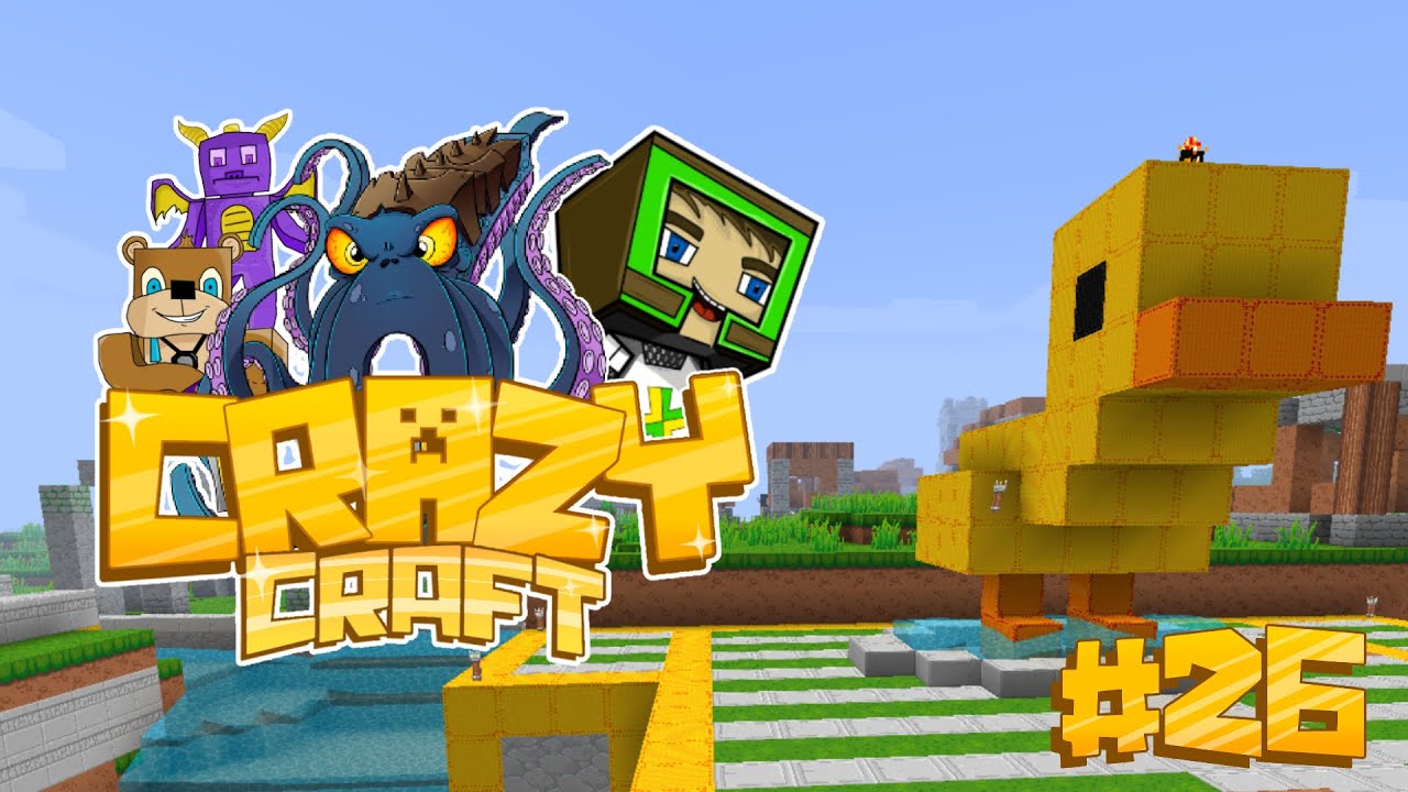 Minecraft CRAZY CRAFT 2.2 | Sqaishey The Duck [26] - YouTube