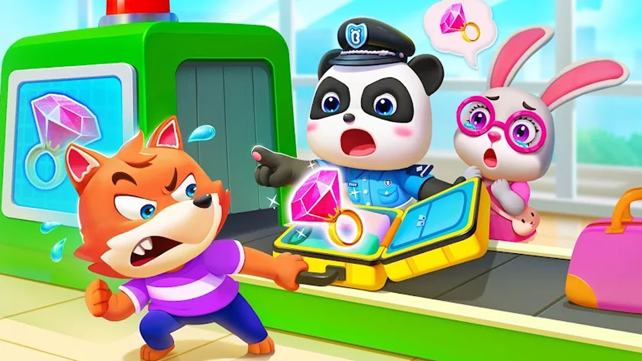 Baby Panda Life: Policeman - Help Officer Kiki and Solve the Theft Case ...