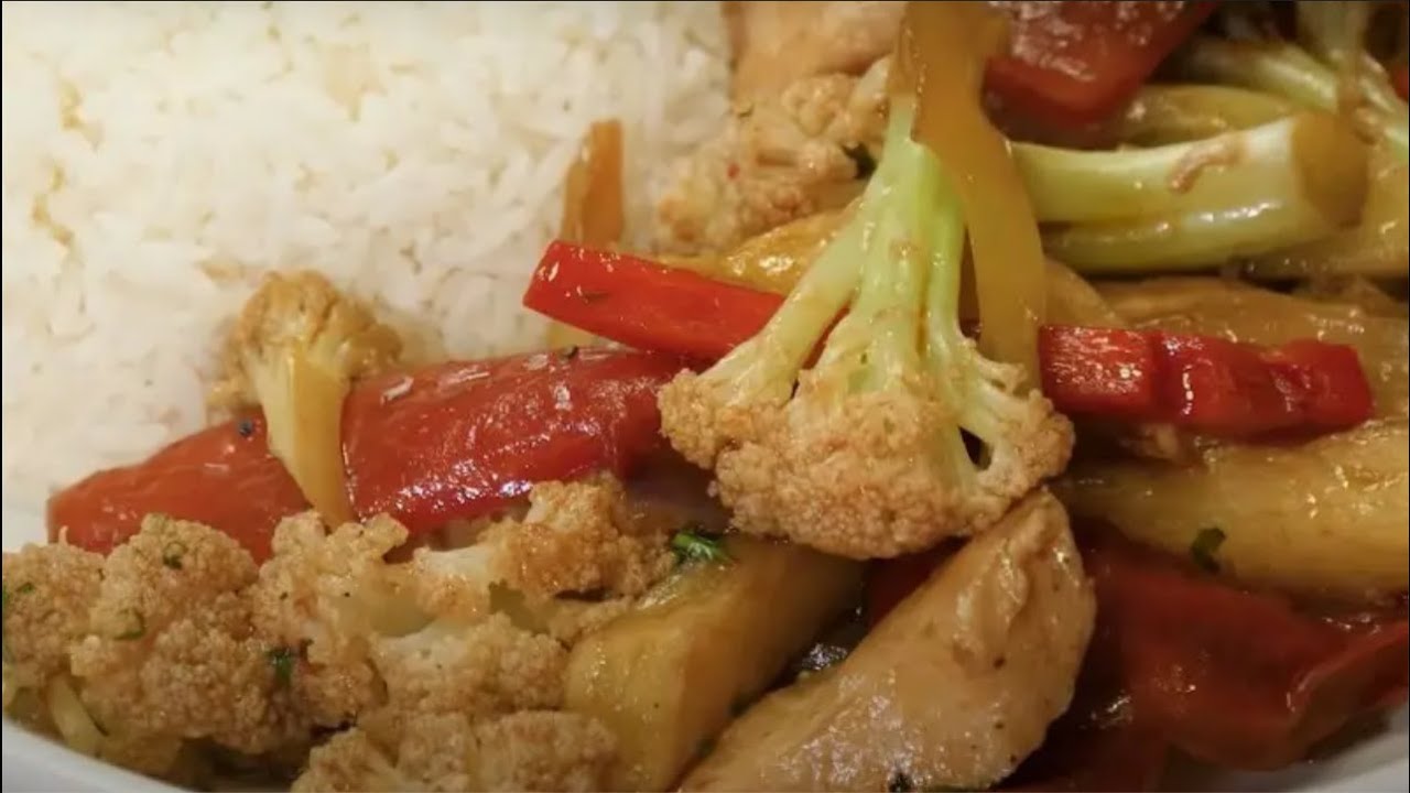 DISFRUTA DE UNA COLIFLOR SALTADA | SABORES DEL PERÚ - YouTube