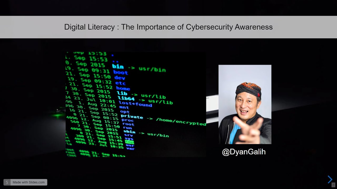 Digital Literacy: The Importance of Cybersecurity Awareness - YouTube
