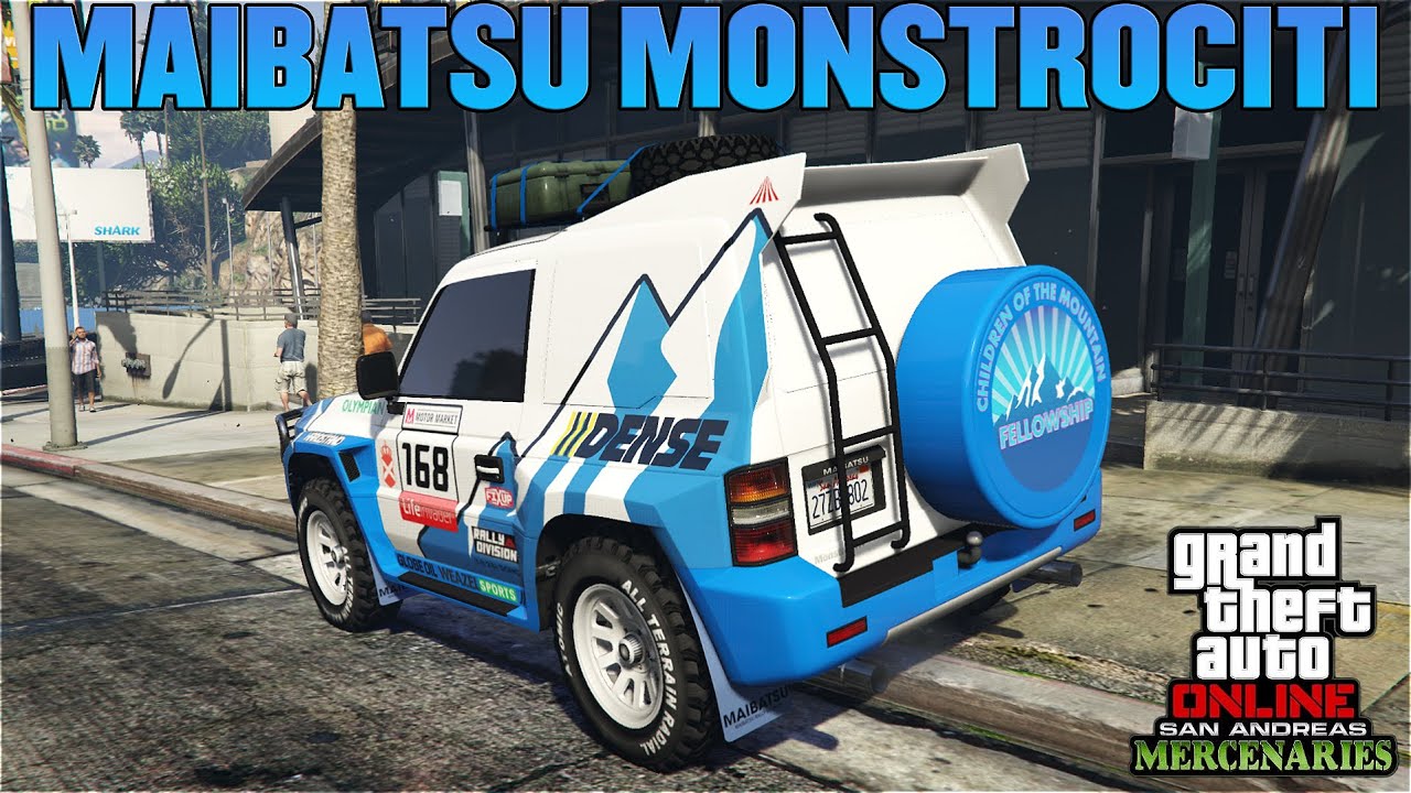Gta Online : Maibatsu MonstroCiti (Mitsubishi Pajero Evo) - San Andreas ...