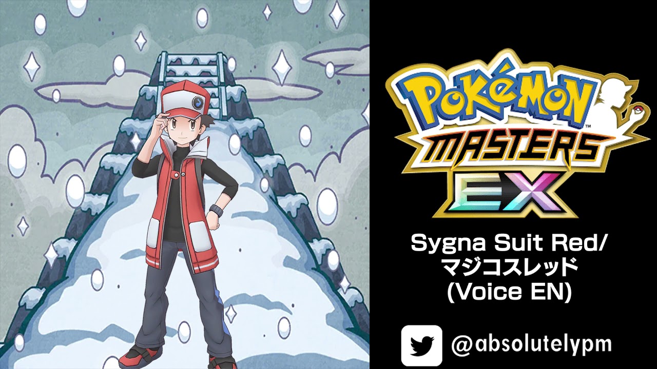 🎙️ #0 - Red/レッド - EN | Pokémon Masters EX - YouTube