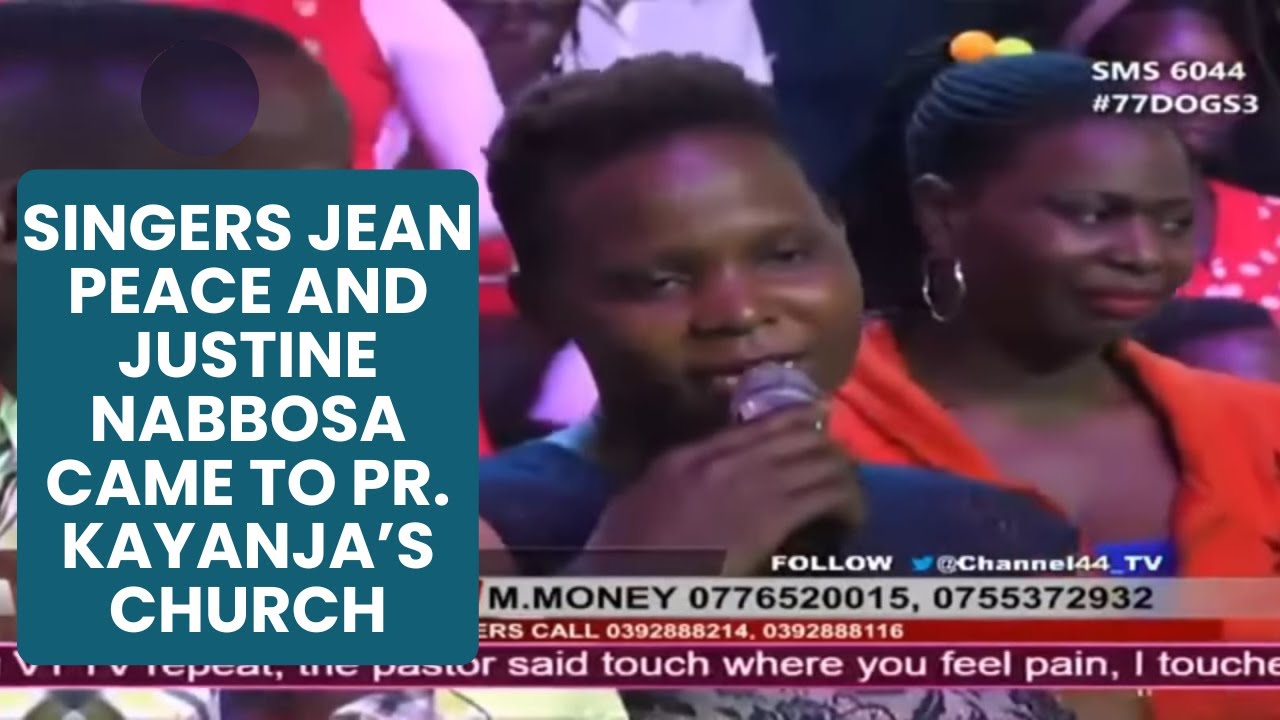Singers Jean Peace and Justine Nabbosa Came to Pr. Kayanja’s Church ...