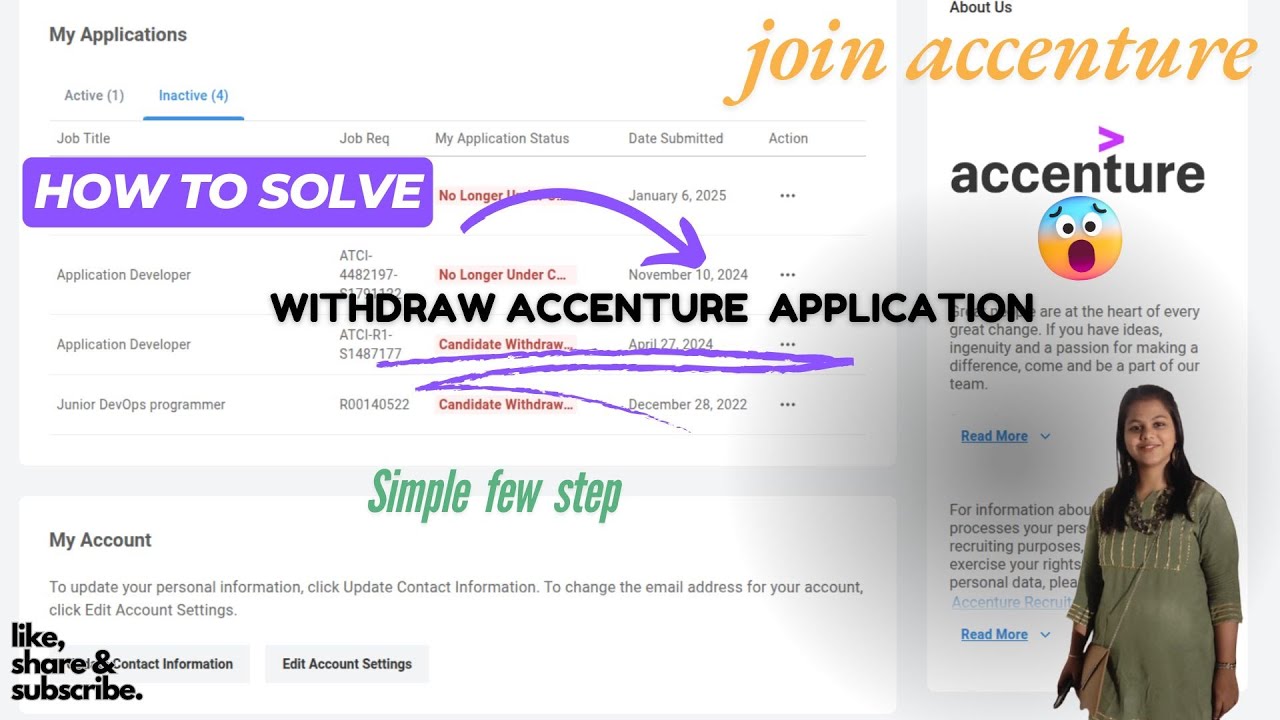 How to Withdraw Accenture Job Application in a Few Simple Steps | Easy ...