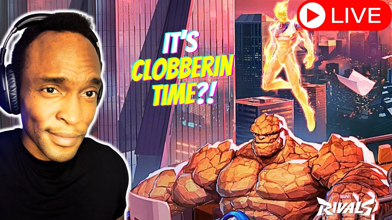 Marvel Rivals 'It's Clobberin Time' Playthrough With Wagner - YouTube