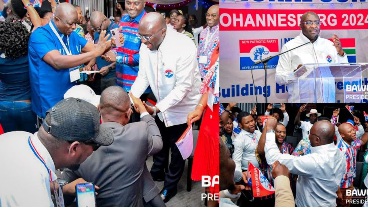 Massive! Dr Bawumia storms South Africa to meet with NPP branches ...