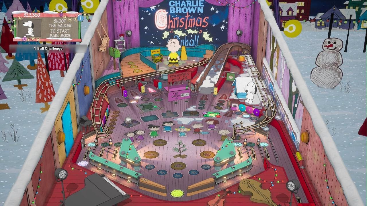 Pinball FX Peanuts Pinball "A Charlie Brown Christmas Pinball" From ...
