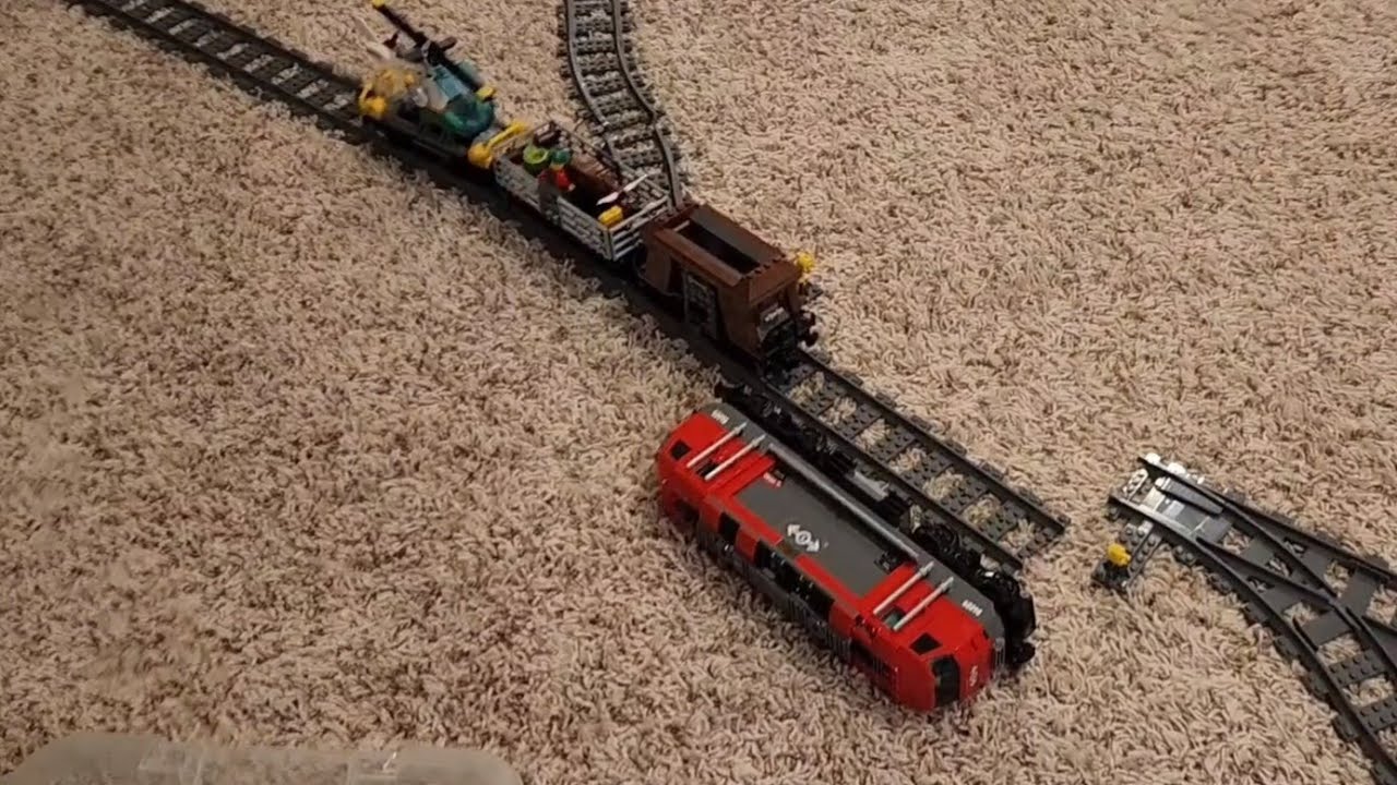 Mini Lego Train Yard Crashes and Fails (April 2024) - YouTube