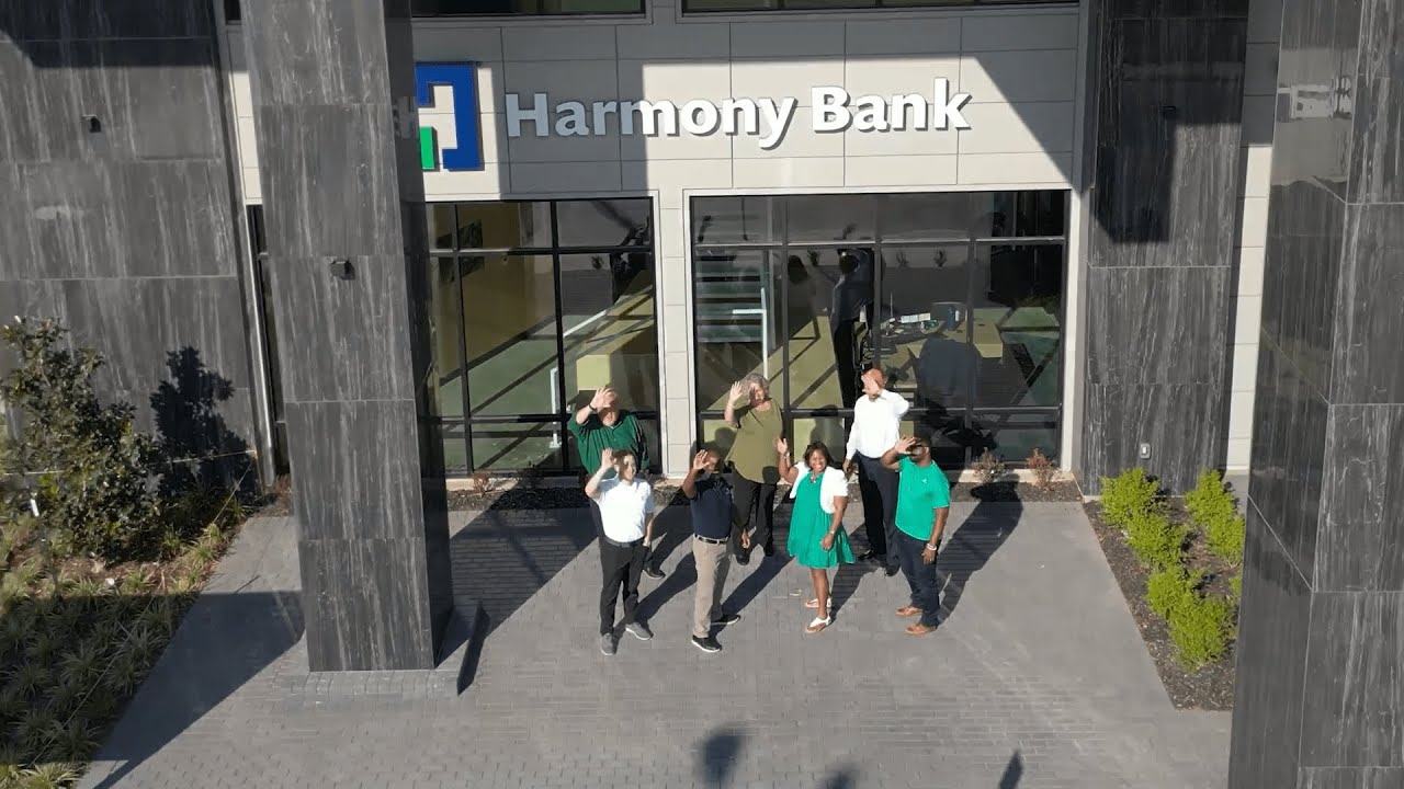 Harmony Bank New Cedars Location - YouTube