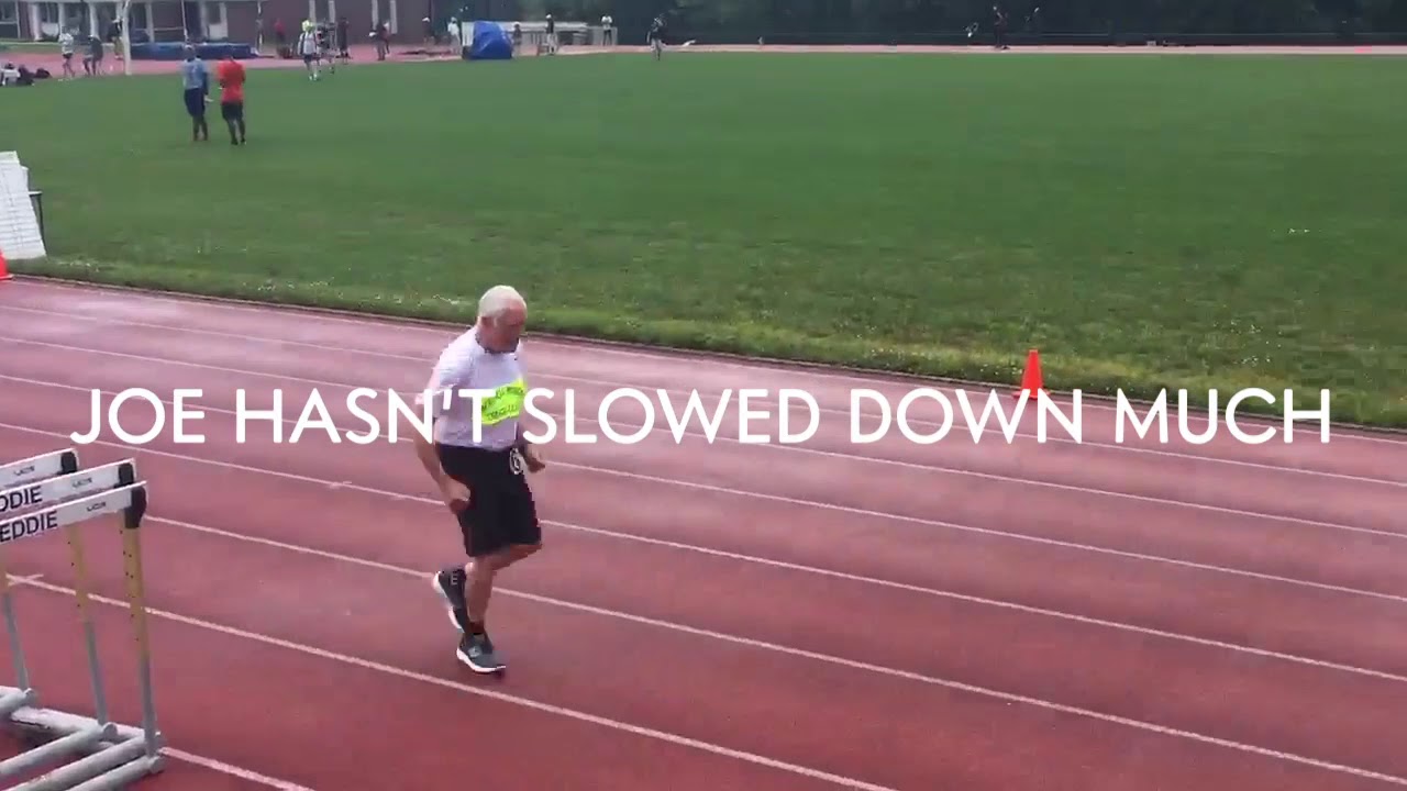 Joe Bolster Runs The 100m Dash at 90 years old (faster than you think ...