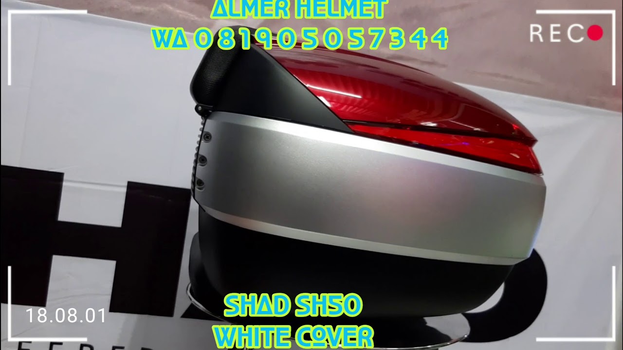 almer helmet shad SH50 colour cover - YouTube