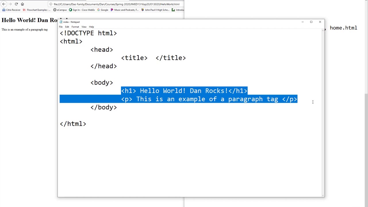 How To Create Index Page Part 1A YouTube How To Create Index Page Part 1A YouTube