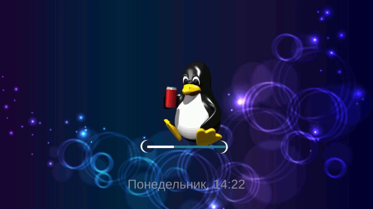 Animated Tux ScreenSaver - YouTube