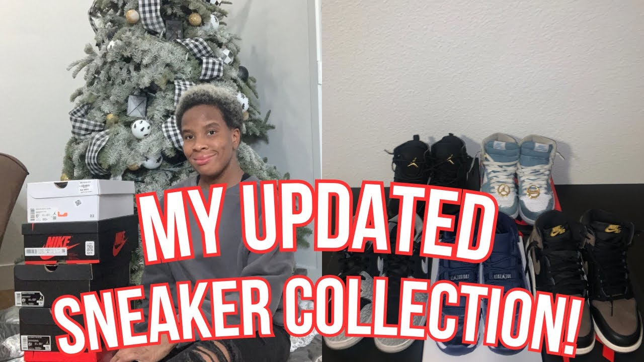 UPDATED SNEAKER COLLECTION! ( NEW PURCHASE) - YouTube