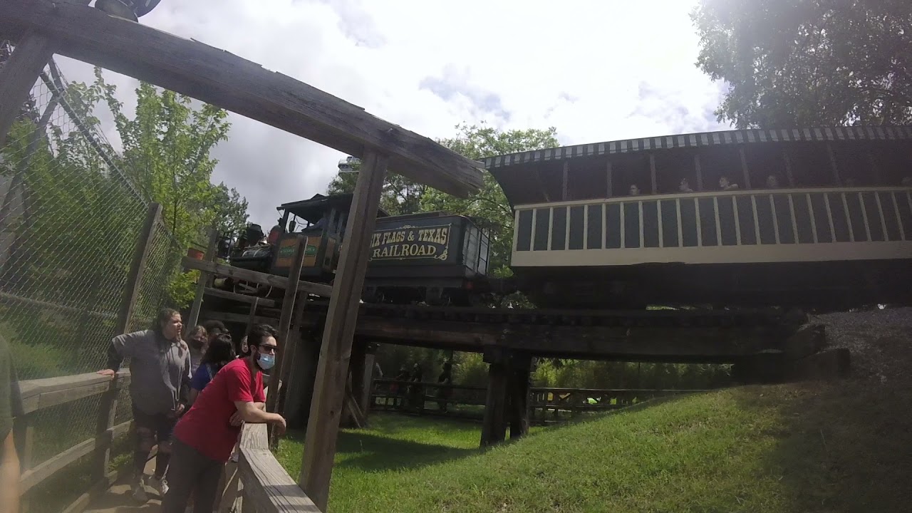 Six Flags Over Texas - The Six Flags Railroad part4 - YouTube