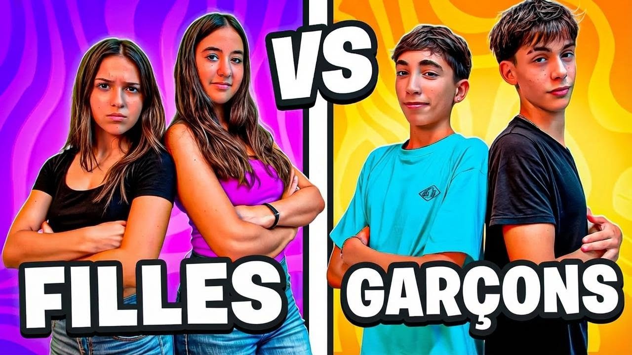 Filles vs Garçons : l'affrontement le plus épique ! 🔥 - YouTube