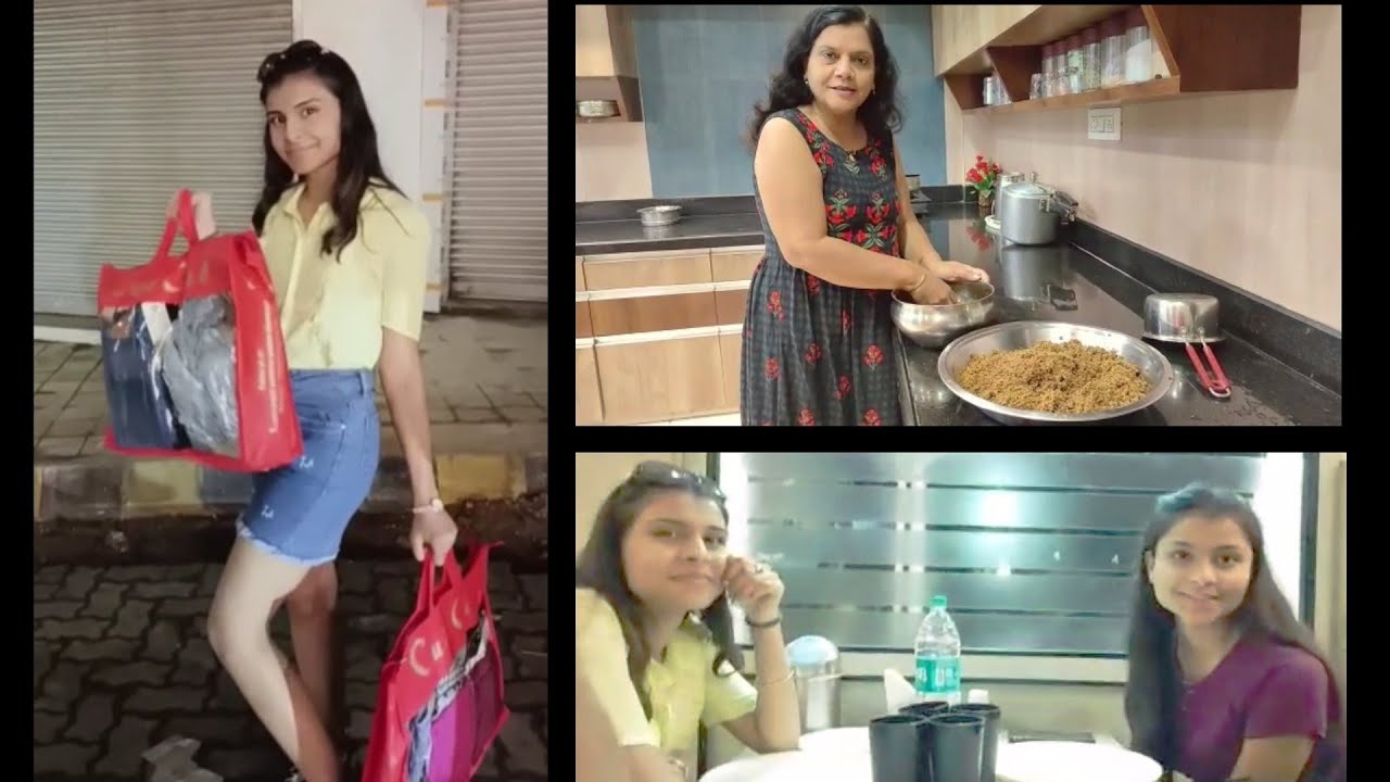 Finally ekach divshi zali doghinchi shopping🛍️ | Ganesh Restaurant ...