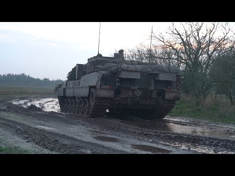 Leopard 2A7 engine sound - 1500 horsepower engine - LEOPARD 2A7 - Kampfpanzer Leopard