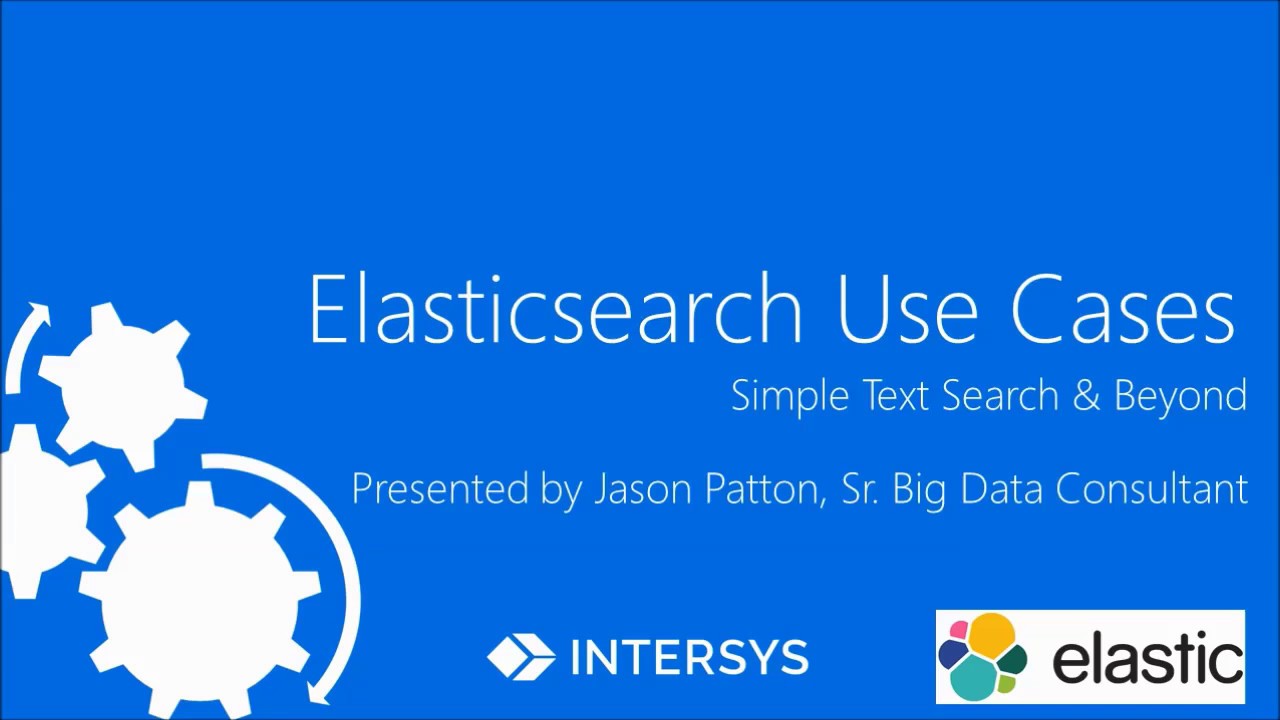 Big Data and Elasticsearch: Beyond Simple Text Search - YouTube