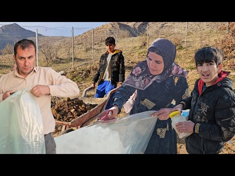 It’s Finally Done! Nomadic Family Completes Their New Tent