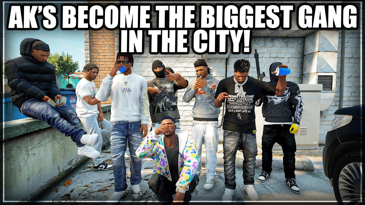 AK’s Become The Biggest Gang In The City! !| GTA RP | Grizzley World RP ...