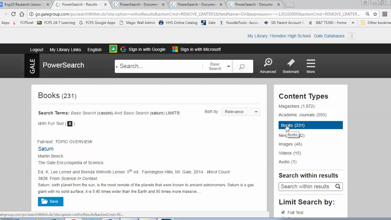 Intro to Evaluating Sources in Gale - YouTube