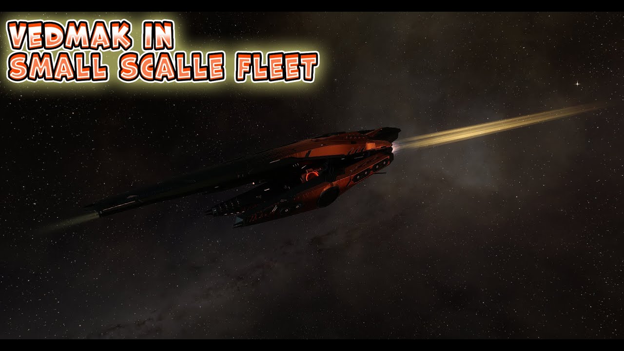 EVE ONLINE. Vedmak in Small Scalle Fleet - YouTube