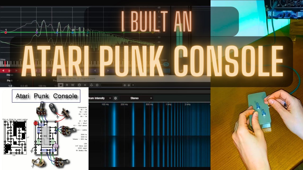 🎹 Atari Punk Console | DIY | Timelapse & Sound Demo - YouTube