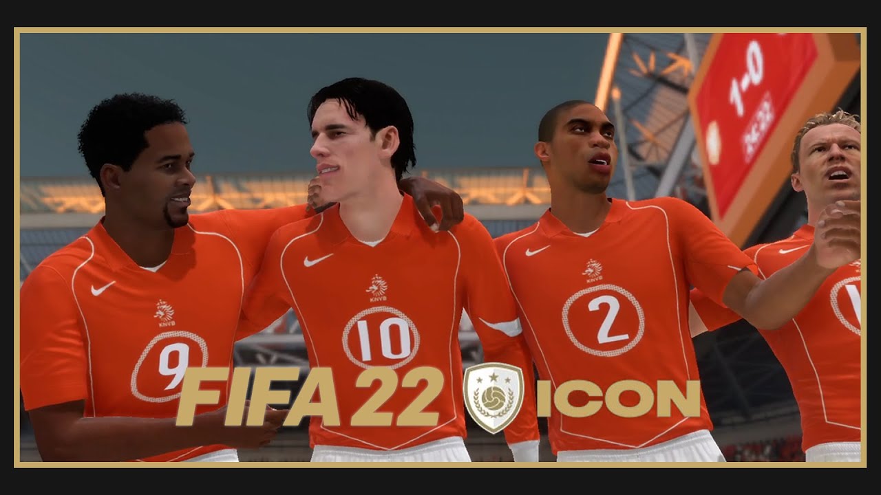 FIFA 22 *RETRO* - NETHERLANDS 2004 vs LATVIA 2004 - *EURO 2004 GAMEPLAY ...