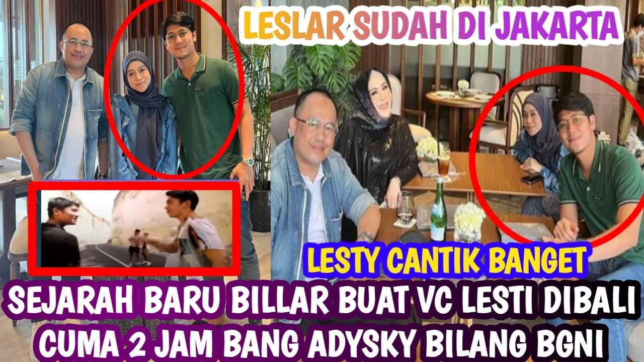 WOW SEJARAH BARU PEMBUATAN VC LESTI DI BALI CUMA 2 JAM, BANG ADY BILANG BGNI,LESLAR MEETING SORE ...